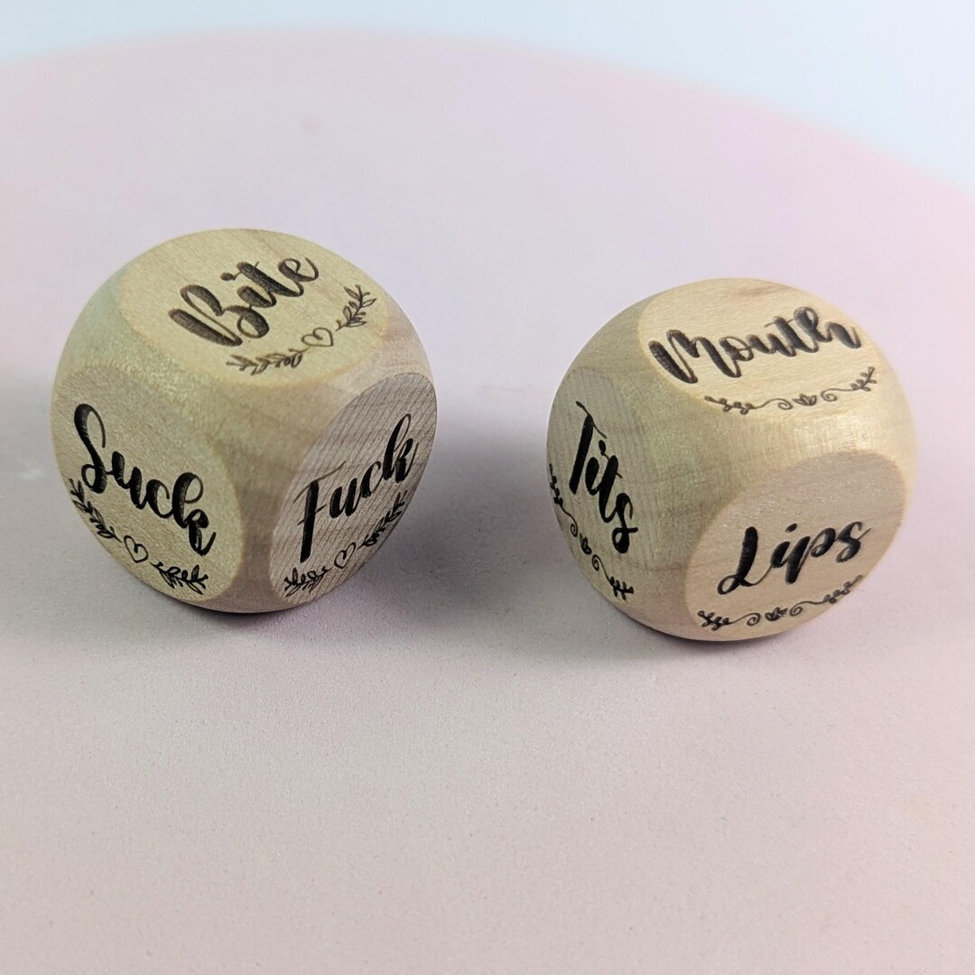 Custom Date Night Dice Game, Sex Dice for Couples, Valentine's Day Gift ...