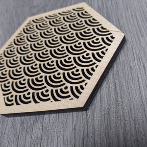 Japanese Style Coasters Set of 4 / Japanese Patterns / Japan Coasters ...