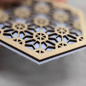 Japanese Style Coasters Set of 4 / Japanese Patterns / Japan Coasters ...