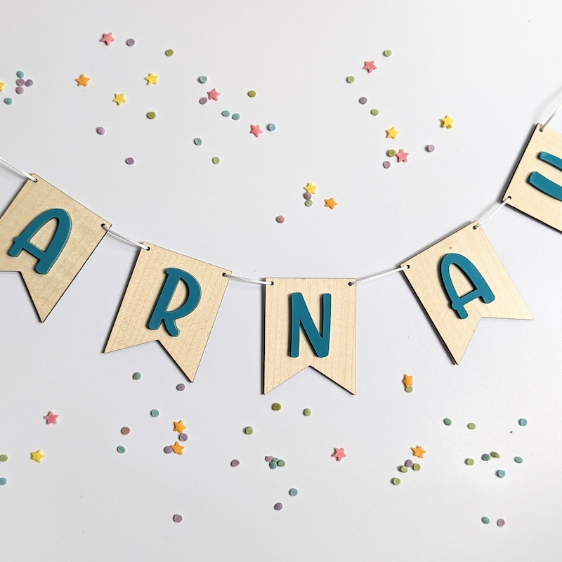 Letters on Bunting - Etsy