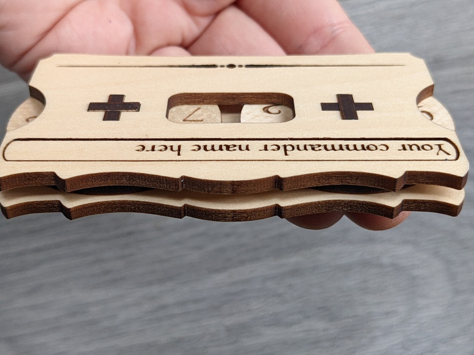 MTG Life Counter, Magic: the Gathering Wooden Hit Point Counter, CCG ...