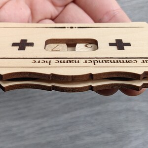 MTG Life Counter, Magic: the Gathering Wooden Hit Point Counter, CCG ...