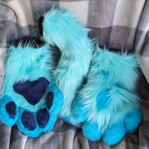 Paw Tail Set - Etsy