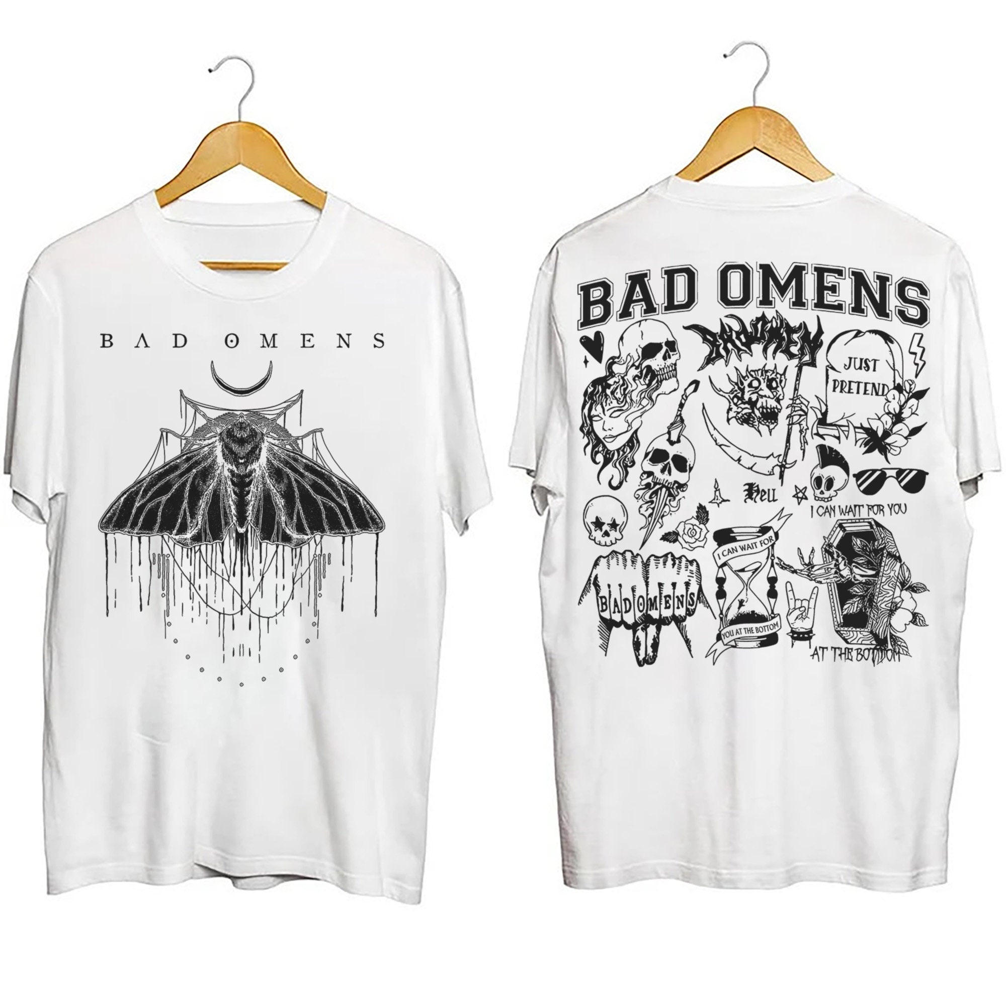 Vintage Bad Omens 2024 Png, Bad Omens Concrete Forever Tour 2024 Png ...
