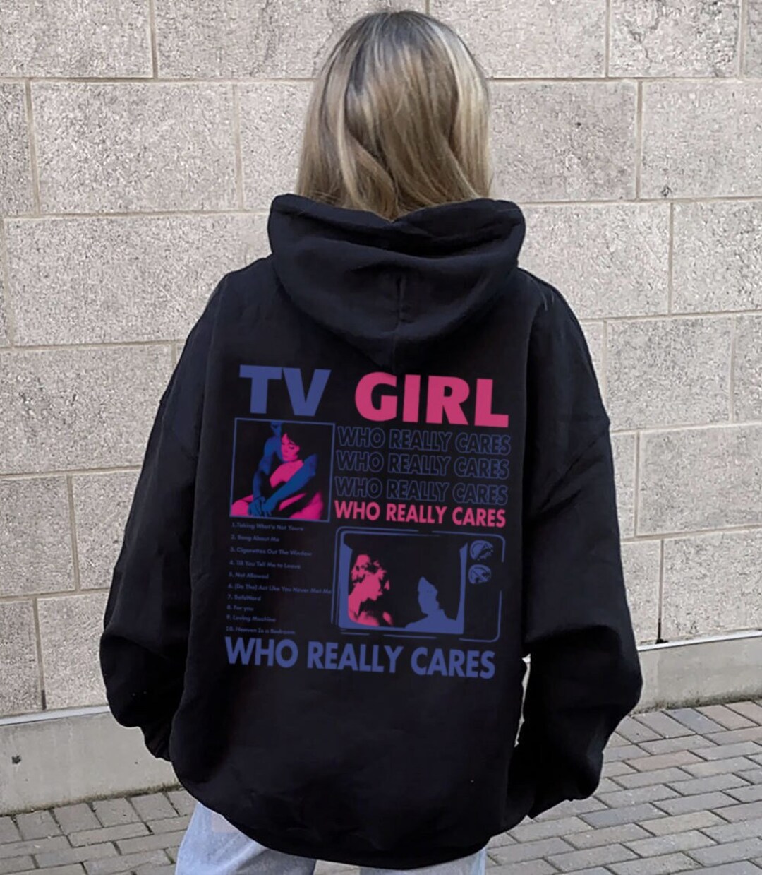 TV Girls Vintage Png, Who Really Cares Tour Png, TV Girls Who Really ...