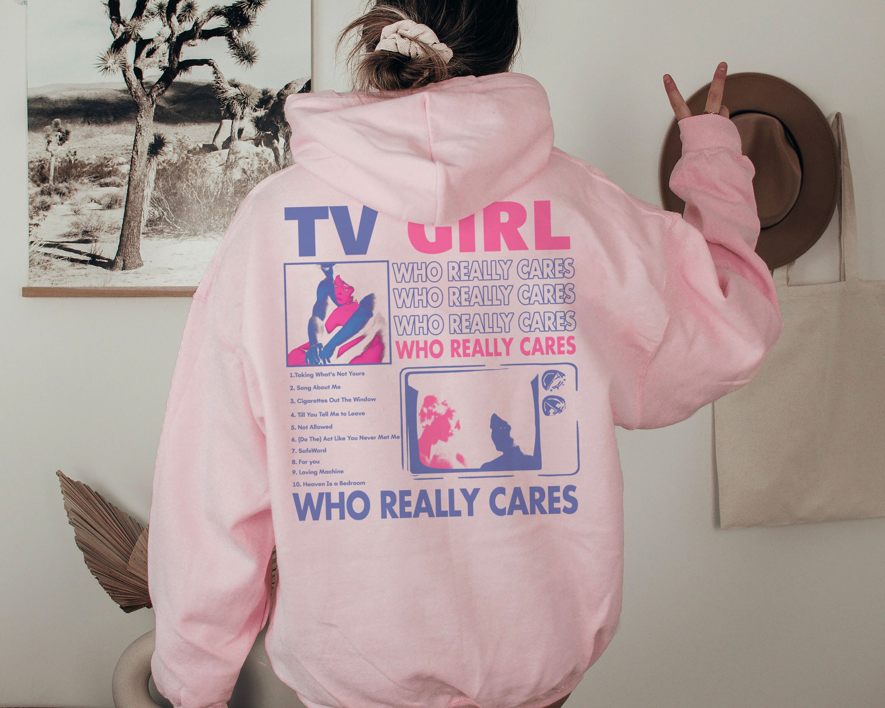 TV Girls Vintage Png, Who Really Cares Tour Png, TV Girls Who Really ...