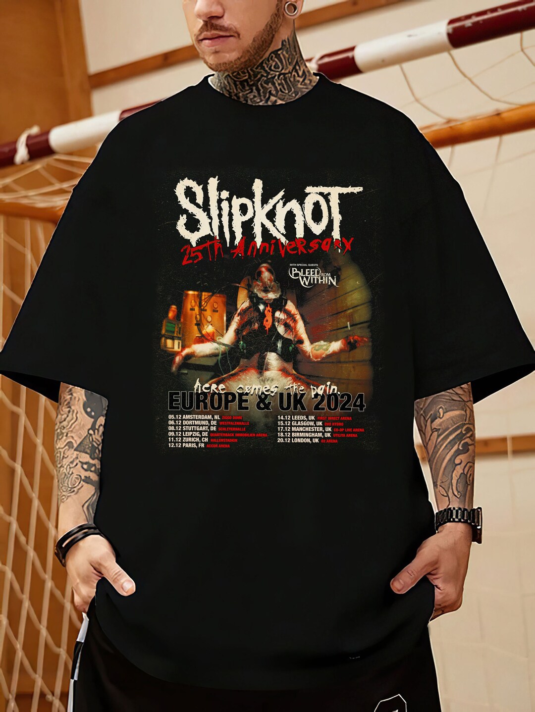 Slipknot 25th Anniversary Png, Special Guest Bleed From Within, Here ...