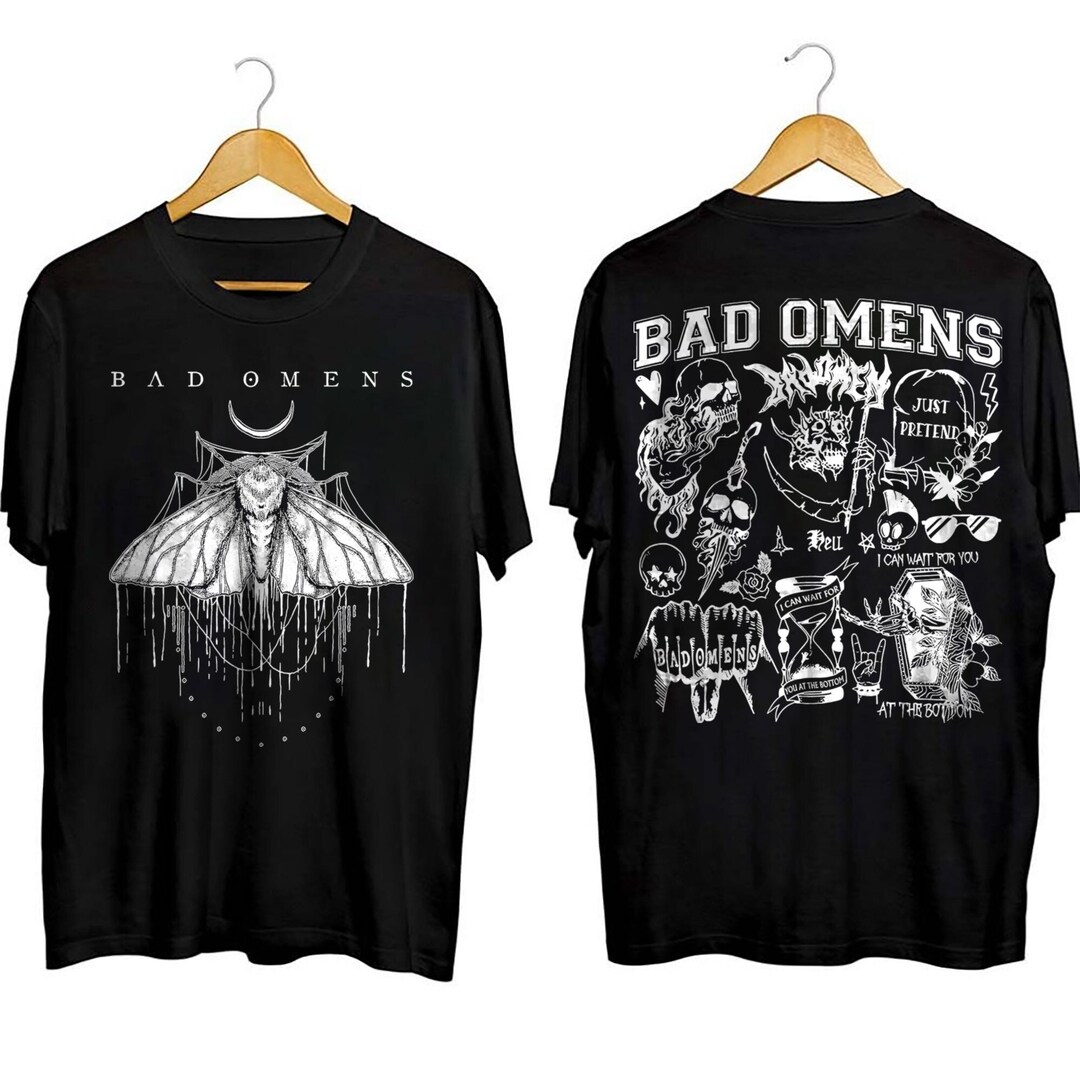 Vintage Bad Omens 2024 Png, Bad Omens Concrete Forever Tour 2024 Png, Bad Omens Rock Music Png ...