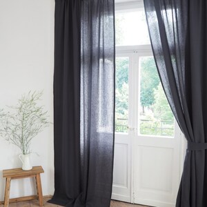 Curtain Panel Made of Medium Linen (160 G/m2) With Rod Pocket and ...