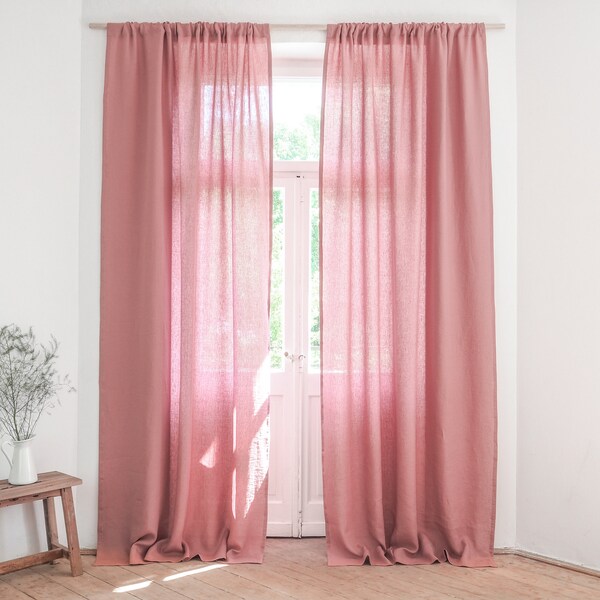 Rose Curtain Rod - Etsy