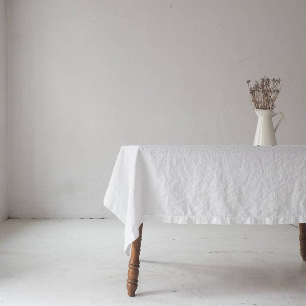 Linen Tablecloth - Etsy