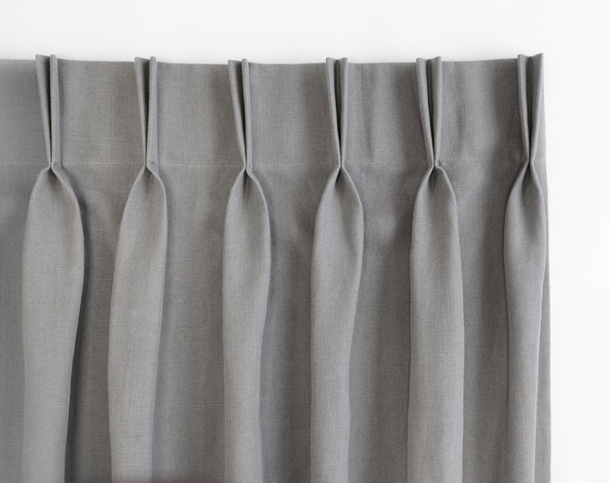 TOP STYLE Drapery Upgrade to Custom Drapes; Pinch Pleats; Euro Pleats ...