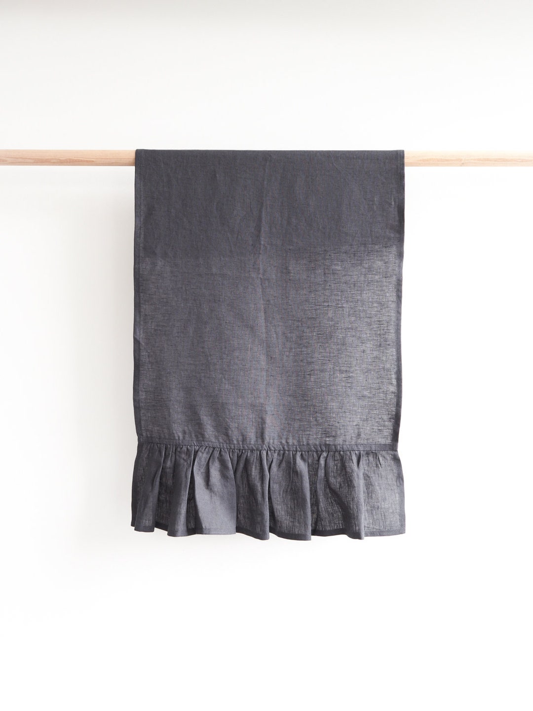 Elegant Linen Towel With Ruffles. Perfect Gift Idea for Her! - Etsy