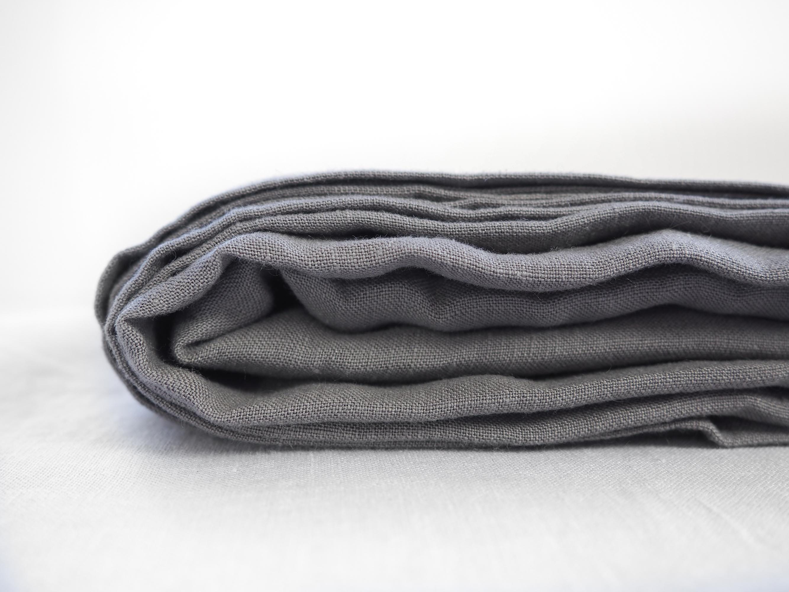 Linen Fabric 1 Linear Meter | True Gray - Etsy