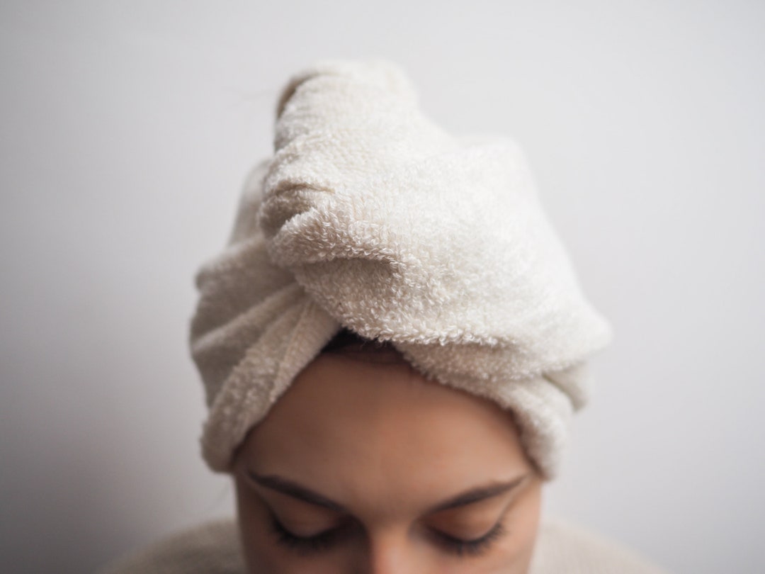 Linen Terry Turban. Bath Linen Turban. Spa Linen Turban. Terry Towels ...