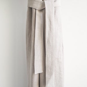 Linen Curtain Belt Made From Heavy Linen (280 G/m2)/ Curtain Belt in ...