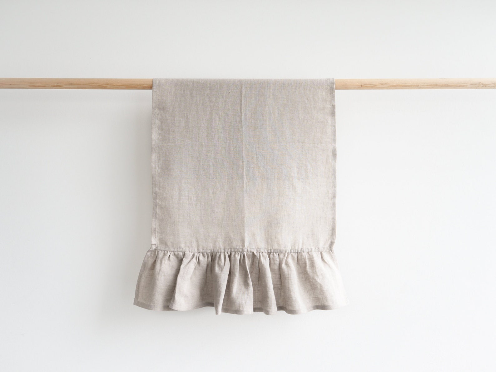Ruffled Linen Towels. Ruffled Linen Hand Towels. Linen Tea - Etsy
