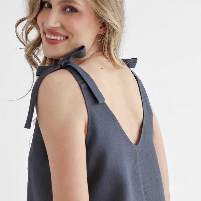 Linen Top - Etsy