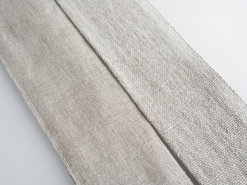 Linen Curtain Belt Made From HEAVY LINEN 285 G/m2/ Curtain - Etsy