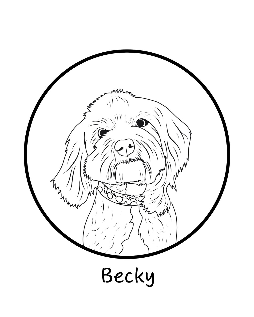 Dog Line Art , Cat Lineart ,pet Outline , Line Drawing, Simple Pet Line ...