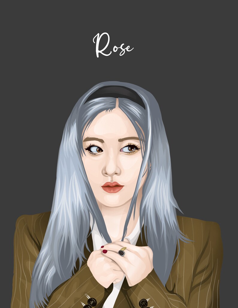 Custom Cartoon Portrait Cartoon Portrait Vector | Etsy