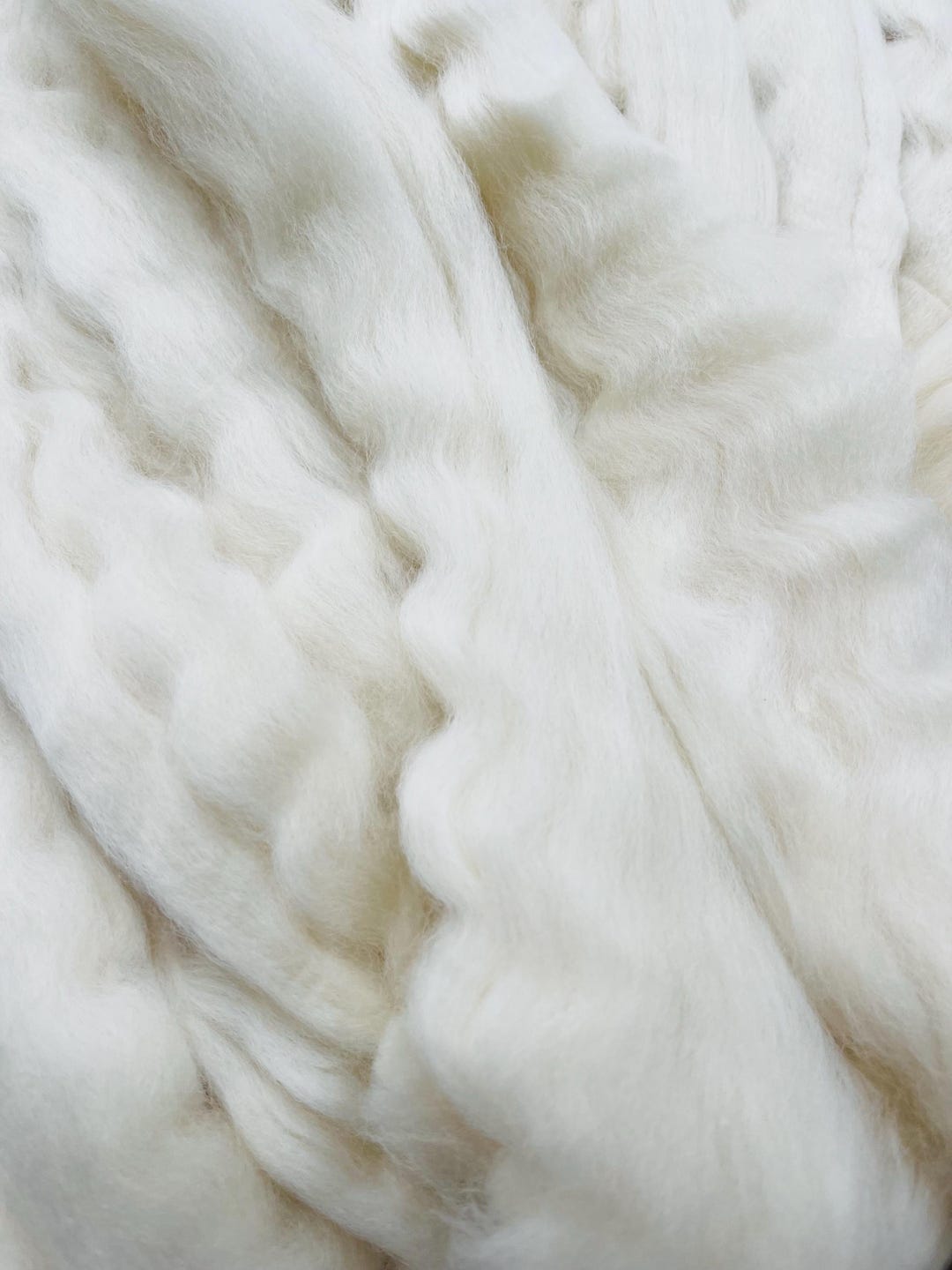 Premium Undyed Merino Wool Sliver Toy Filling, Needle Felting, Pet Bed ...