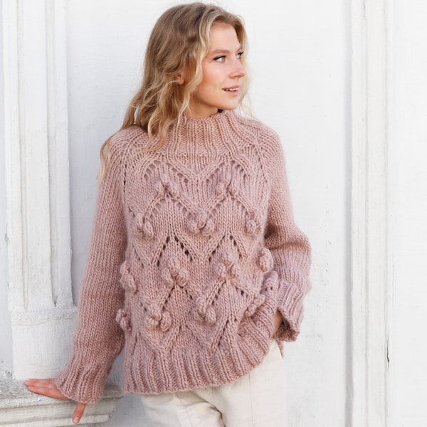 Bobble Sweater - Etsy