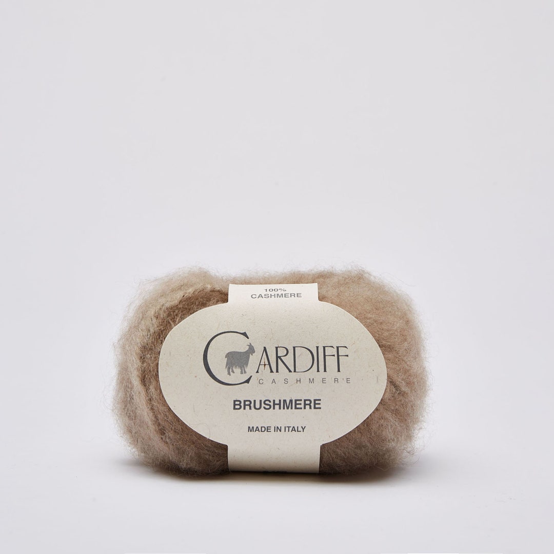 Cardiff Cashmere Yarn Brushmere 100% Cashmere Made in Italy Ethical ...
