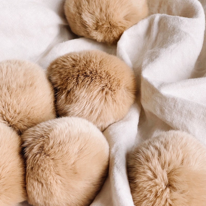 Pink Pom Puff - Etsy