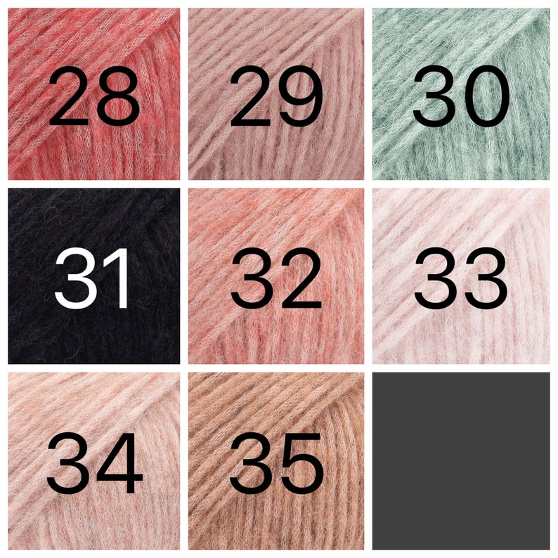 Super Soft Baby Alpaca Yarn Garnstudio DROPS Design Air 65% | Etsy UK