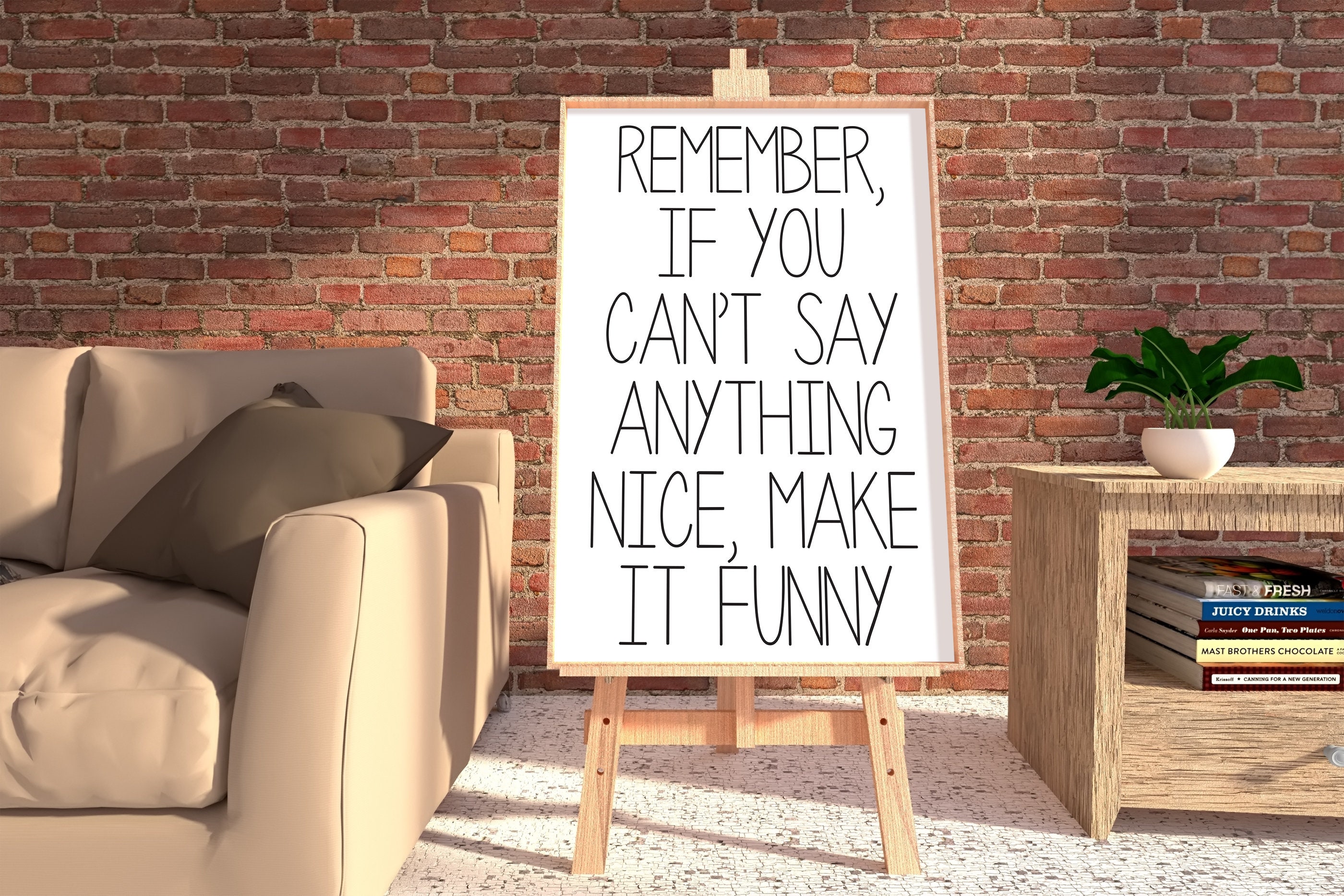 If You Can't Say Anything Nice|printable Wall Quote|quote Print|quote ...