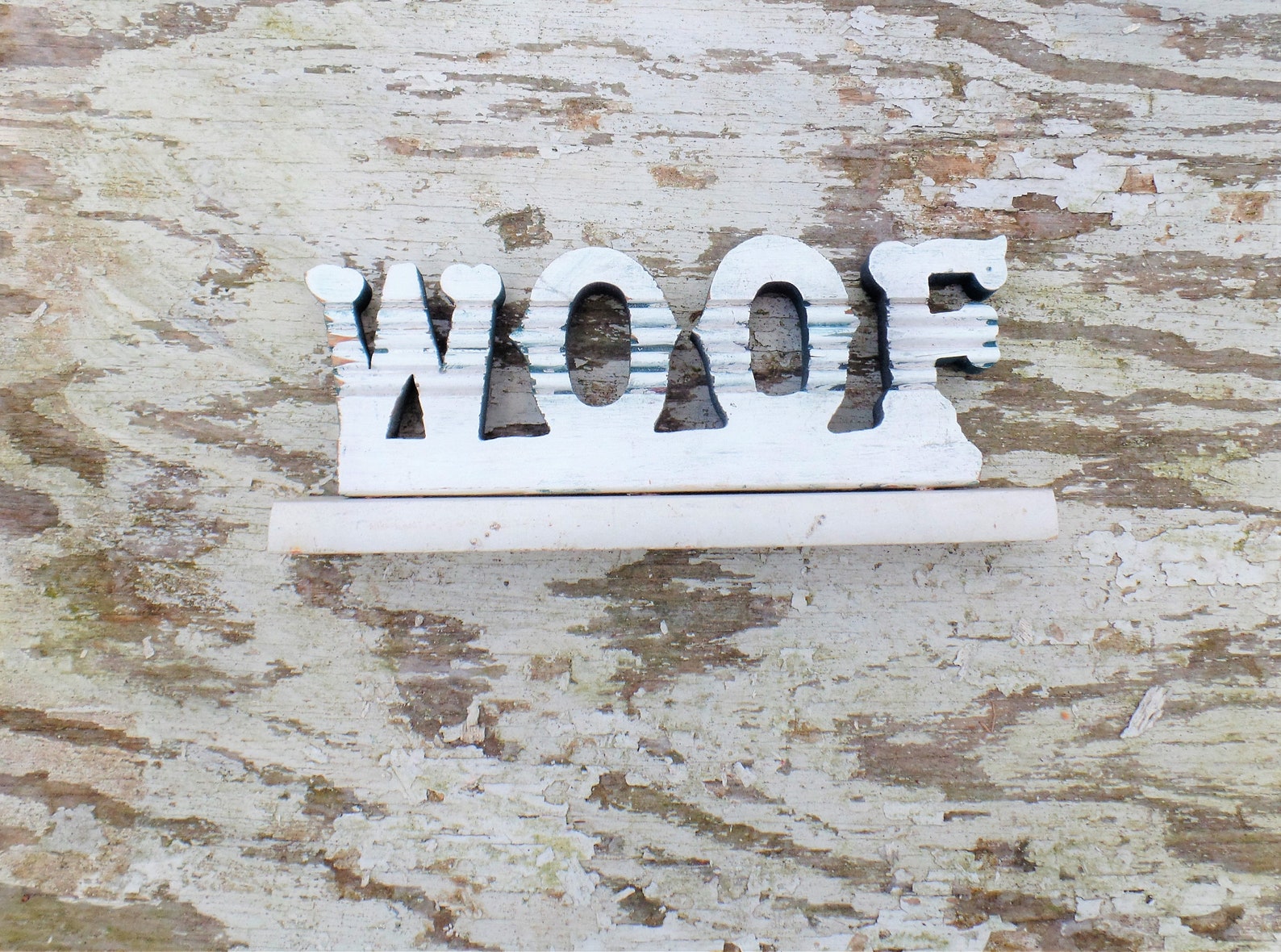 Woof Sign Dog Sign Pet Lover Decor Reclaimed Wood Sign - Etsy