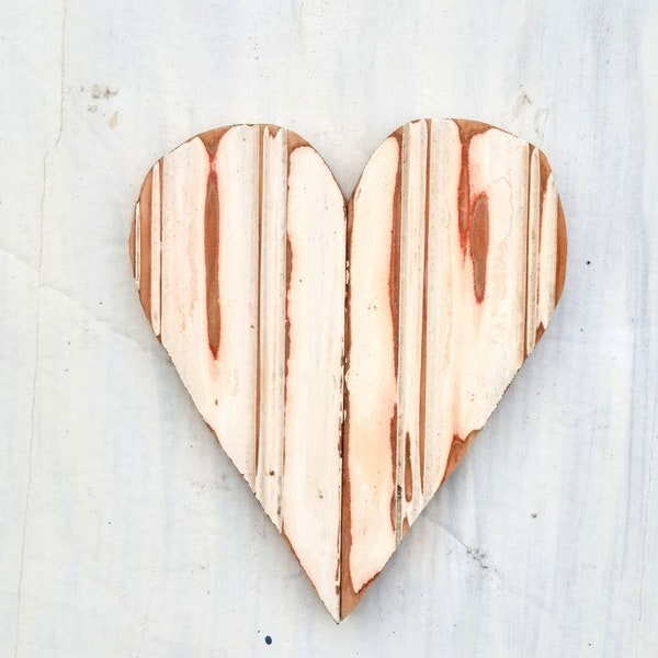 Rustic Wooden Hearts - Etsy