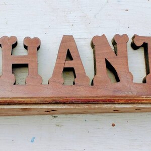 Shanti Sign Meditative Sign Bohemian Decor Recycled Wood - Etsy