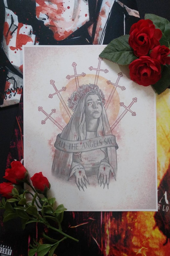 All the Angels My Chemical Romance Print - Etsy