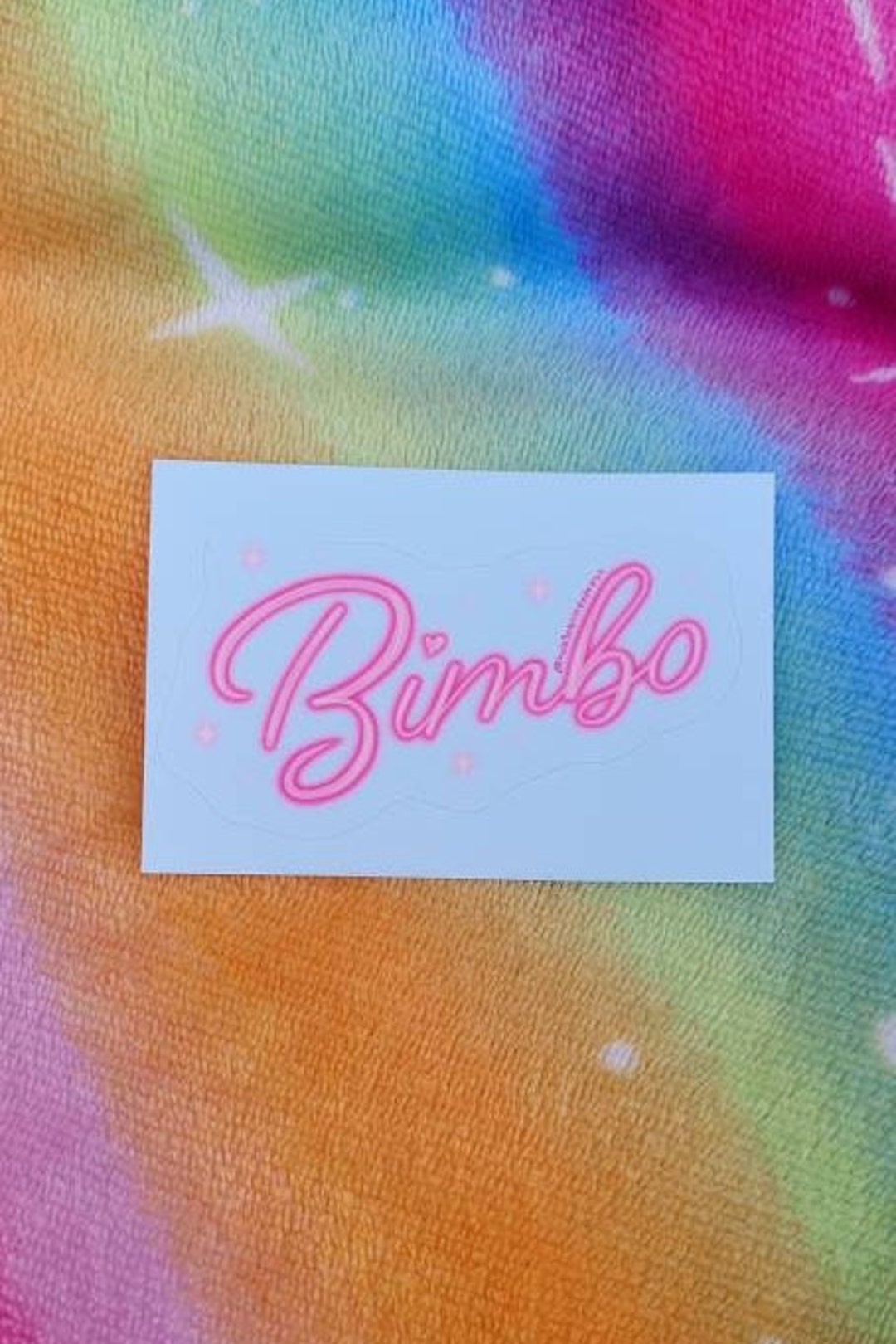 Bimbo Matte Vinyl Sticker - Etsy