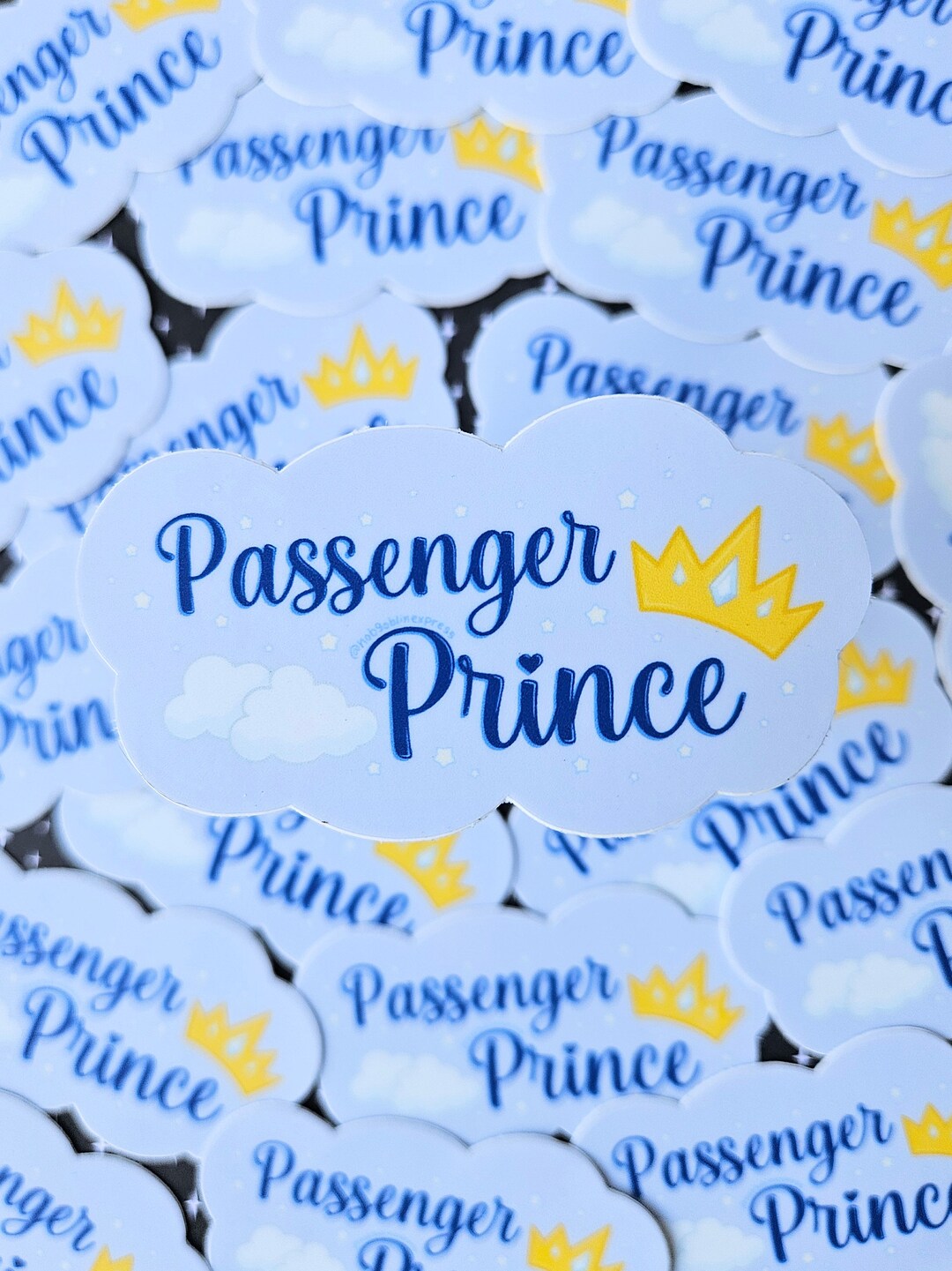 Passenger Prince Matte Vinyl Sticker - Etsy