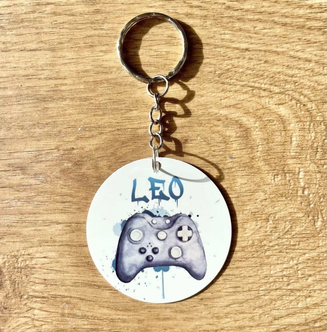 Personalised Gamer Keyring Xbox Teenager Gift Gamer Gift Stocking ...