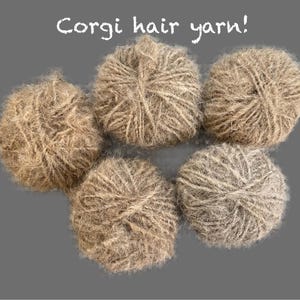 Yarn Made With Your Dog’s or Cat’s Hair! Chiengora, Dog or Cat Hair ...