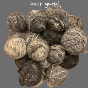 Yarn Made With Your Dog’s or Cat’s Hair! Chiengora, Dog or Cat Hair ...