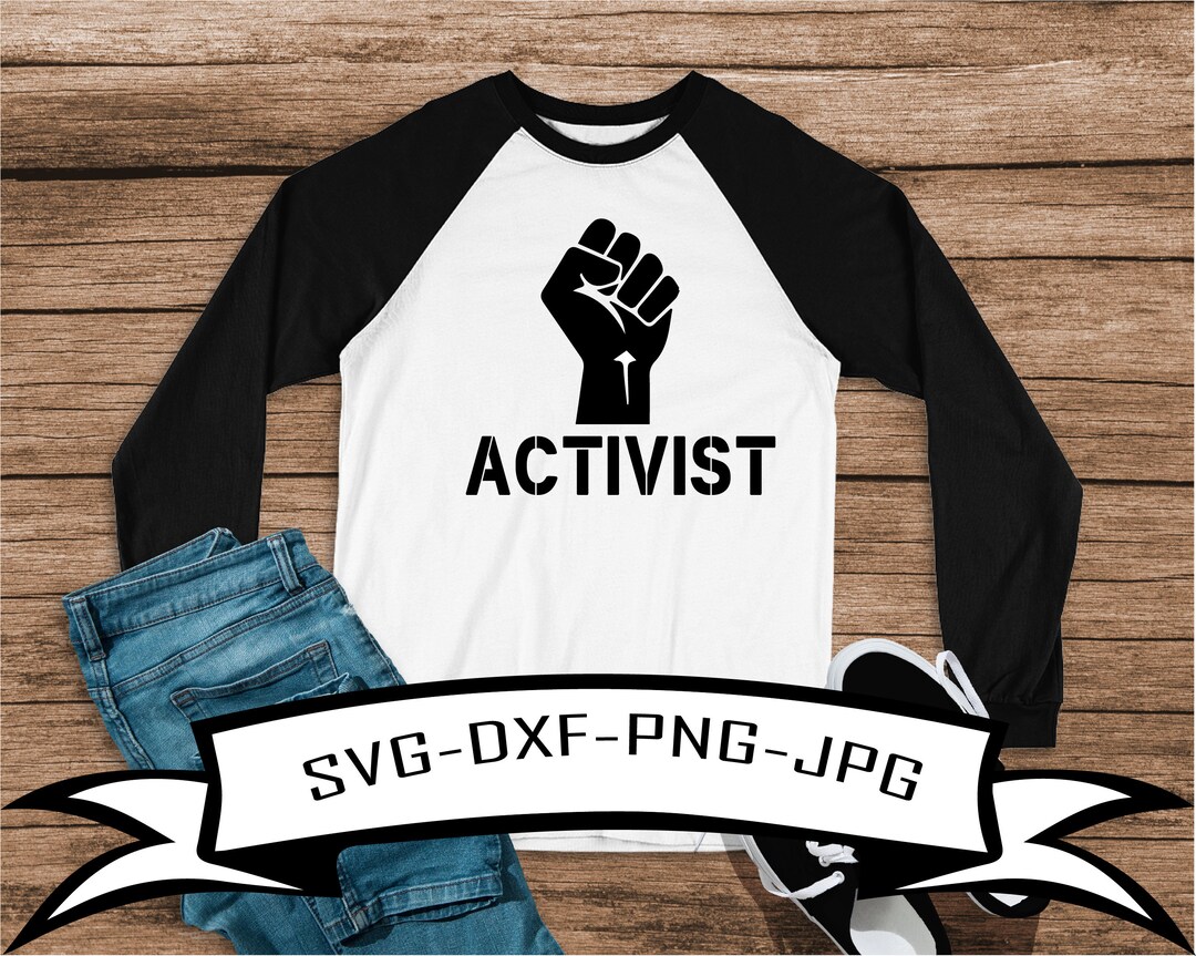 Activist SVG Cut File|personal and Commercial Use|instant Download ...