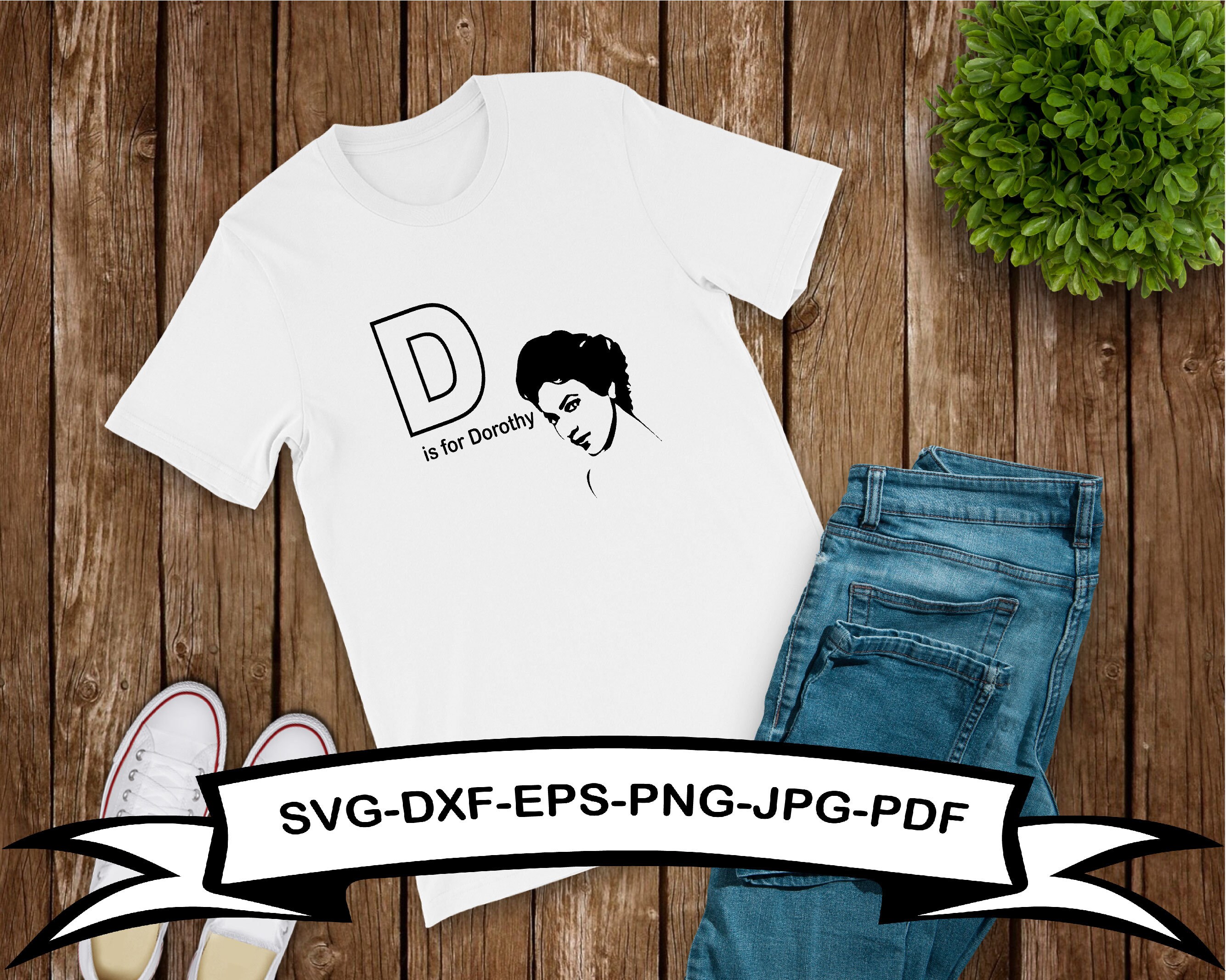 D is for Dorothy SVG Cut File|personal and Commercial Use|instant ...