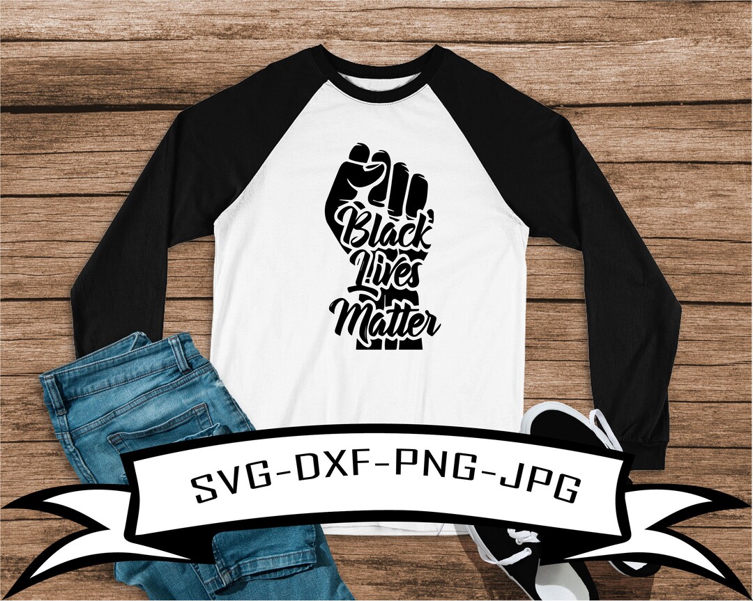 BLM Fist SVG Cut File|personal and Commercial Use|instant Download ...
