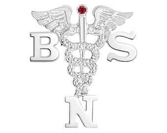 DNP Nursing Pin for Graduation in Silver | Etsy