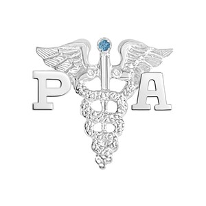 Physician Assistant PA Pin in Silver - Etsy