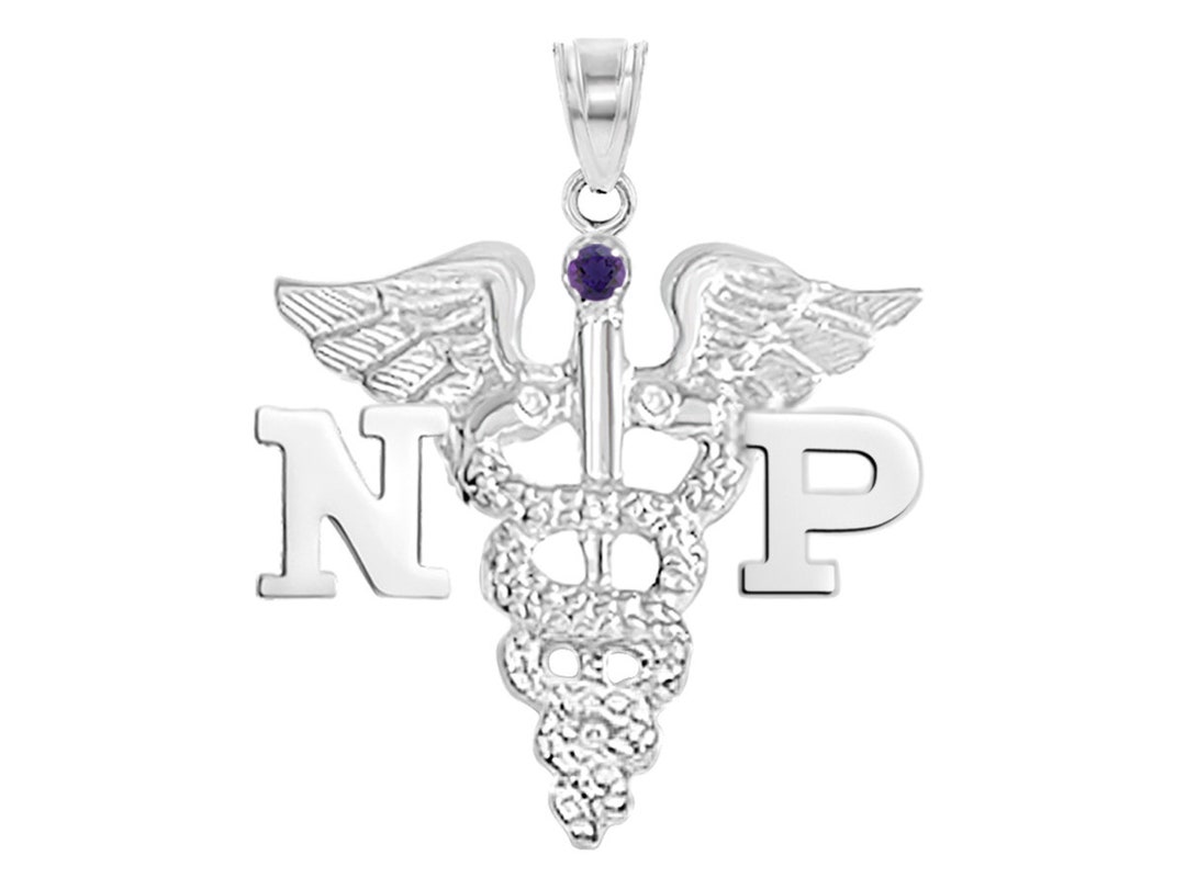 NP Charm Silver for Nurse Practitioners - Etsy