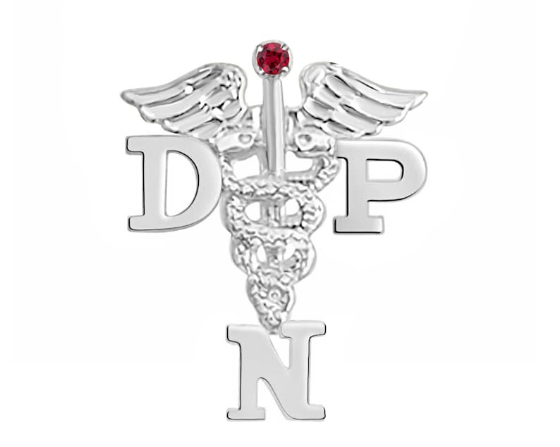 DNP Nursing Pin for Graduation in Silver - Etsy