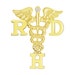 Registered Dental Hygienist RDH 14K Pin - Etsy