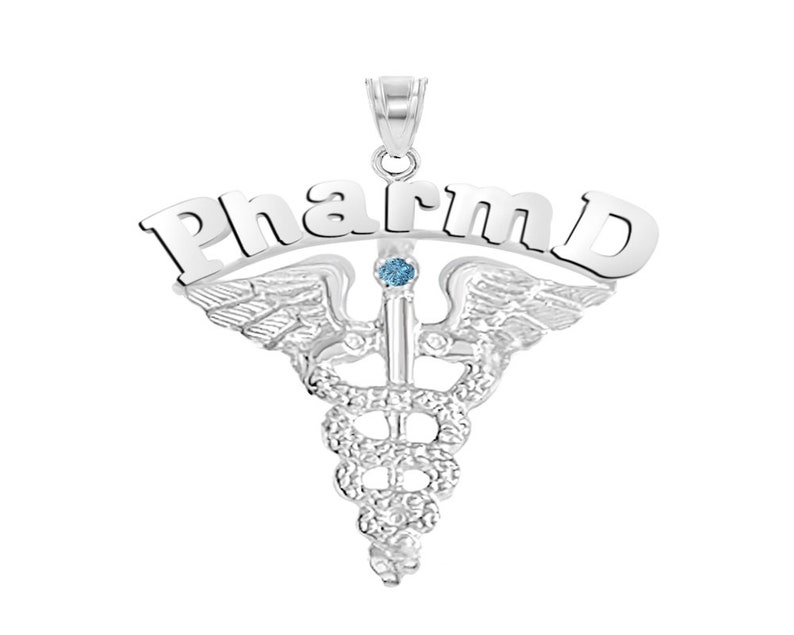 Doctor of Pharmacy Pharmd Silver Charm - Etsy