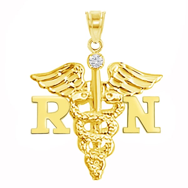 14k Gold Nurse Jewelry - Etsy